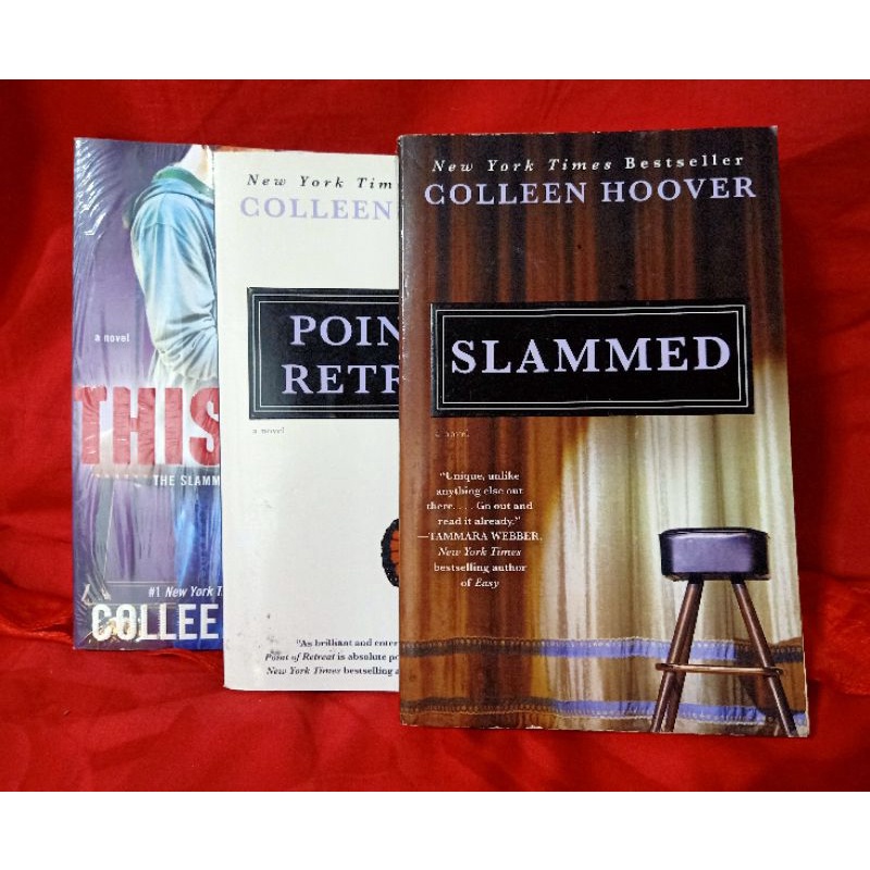 Slammed Series by Colleen Hoover (Slammed, Point of Retreat, This Girl ...