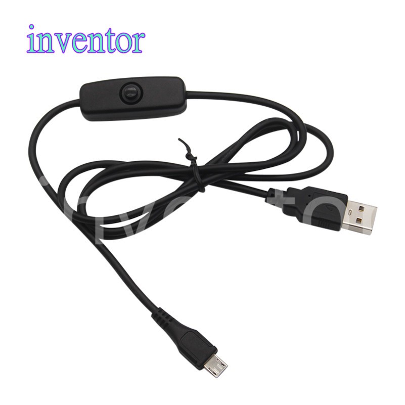 Universal USB Cable to Micro USB Power Adapter 5V 2.5A for Raspberry Pi ...