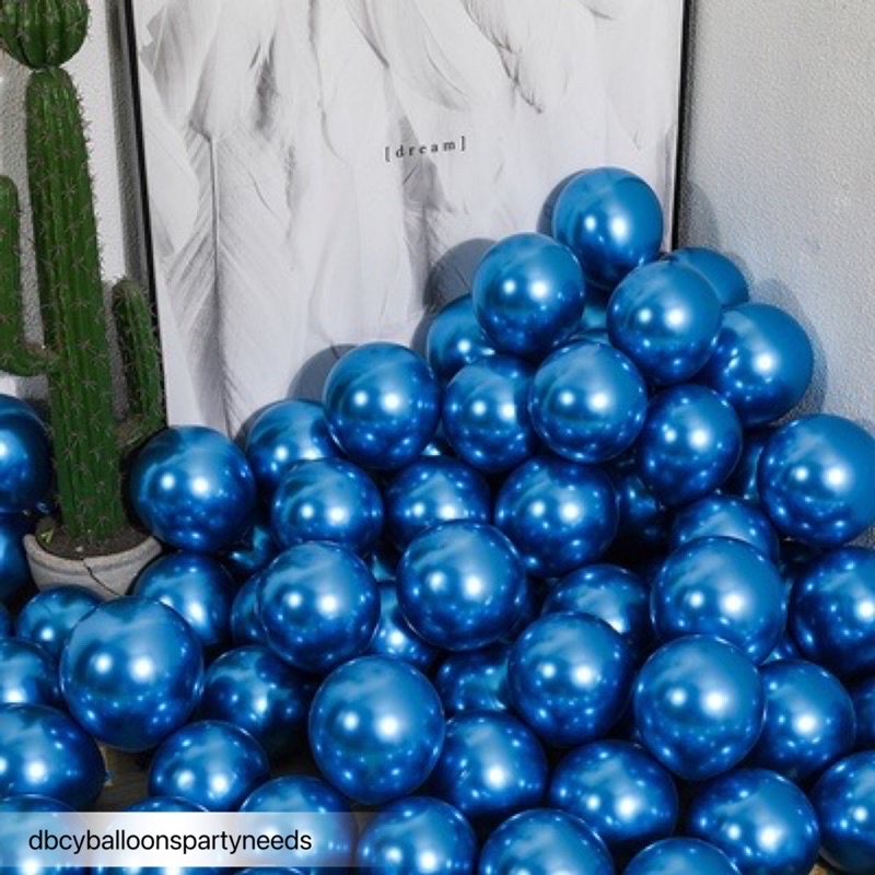 5inch 10/20/50pcs chrome metallic latex balloon chromium balloon ...
