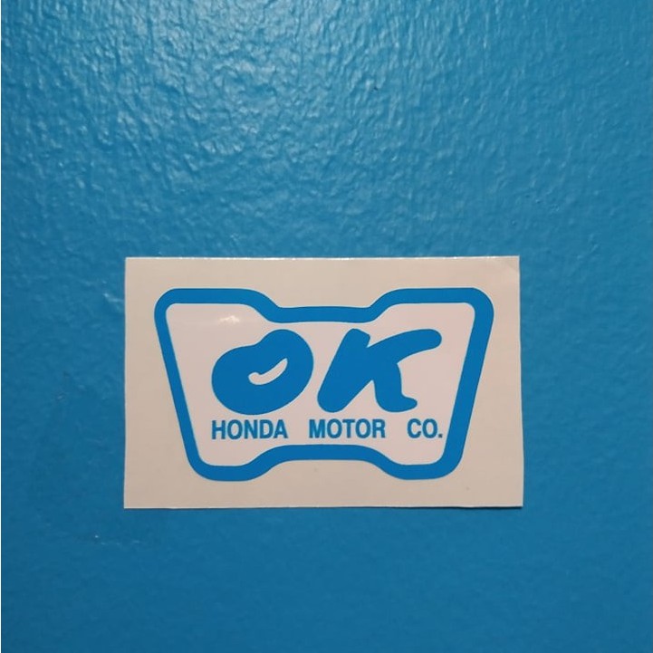 1pc OK HONDA MOTOR Co. sticker | Shopee Philippines