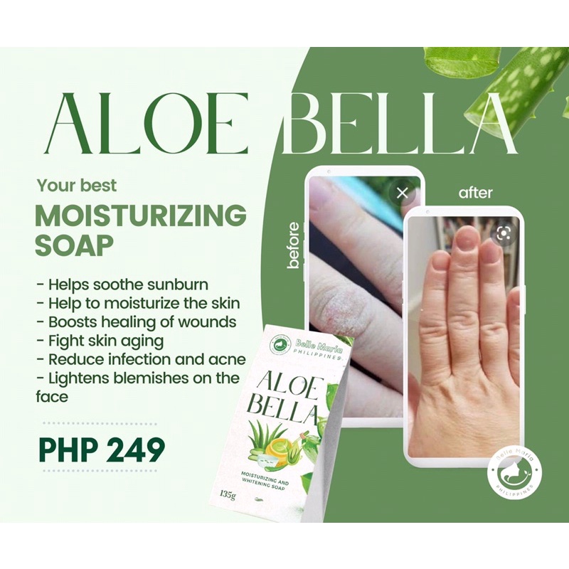 Belle Maria Aloe Bella (135g) | Shopee Philippines