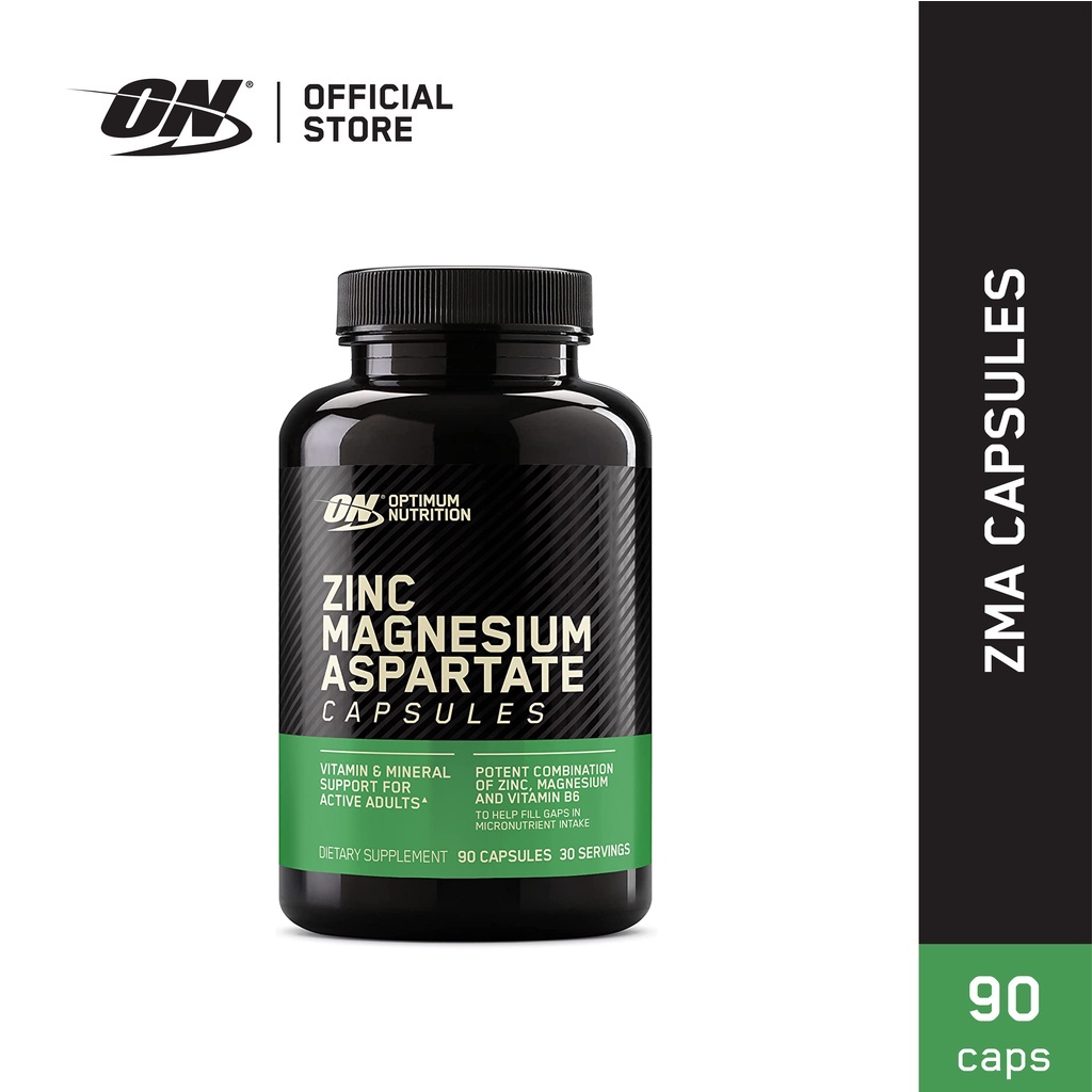 Optimum Nutrition ZMA (Zinc Magnesium Aspartate) | Shopee Philippines