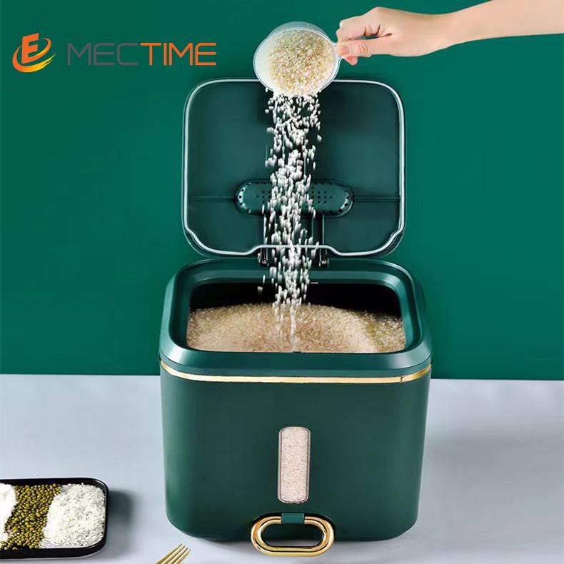 Sealed rice bucket,Rice dispenser, Grain storage box | Shopee Philippines