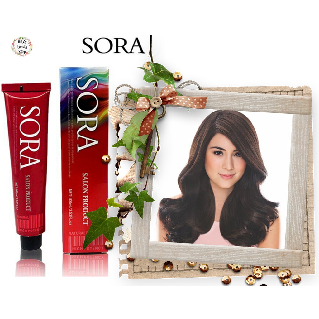 Dark Brown 3/0 Sora Hair Color Dye | Shopee Philippines