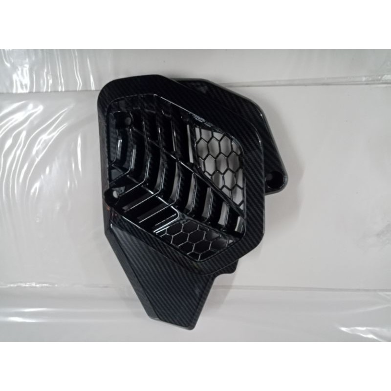 PCX RADIATOR COVER CARBON FIBER | Shopee Philippines