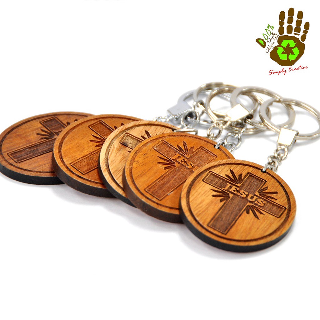 WOOD KEYCHAIN (RELIGIOUS) | Shopee Philippines