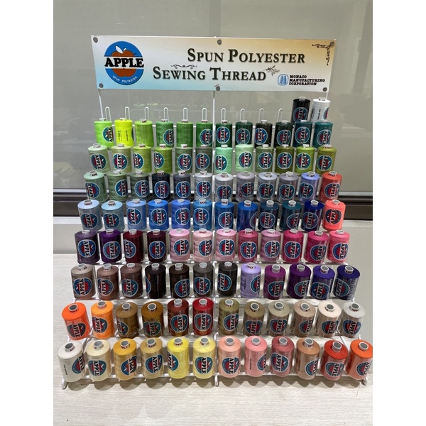 Apple Sewing Thread 1000 meters TKT 120 SET A | Shopee Philippines