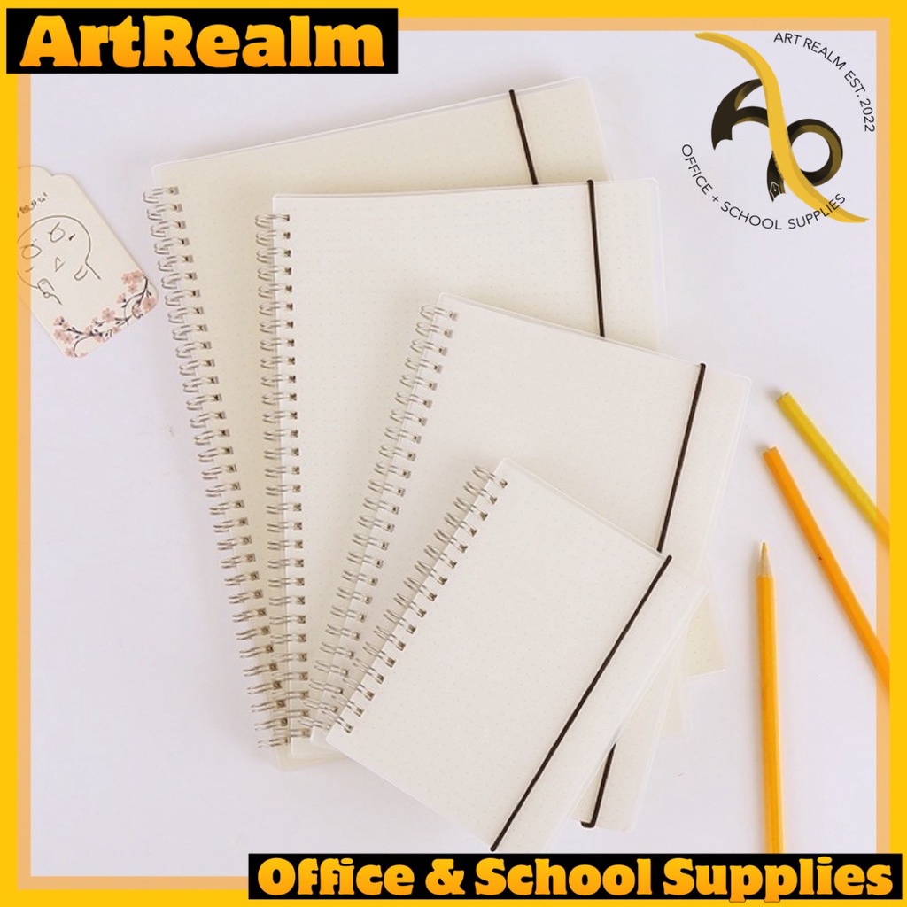 Notebook with Garter 80 Leaves [A6/A5/B5/A4 Sizes] | Shopee Philippines