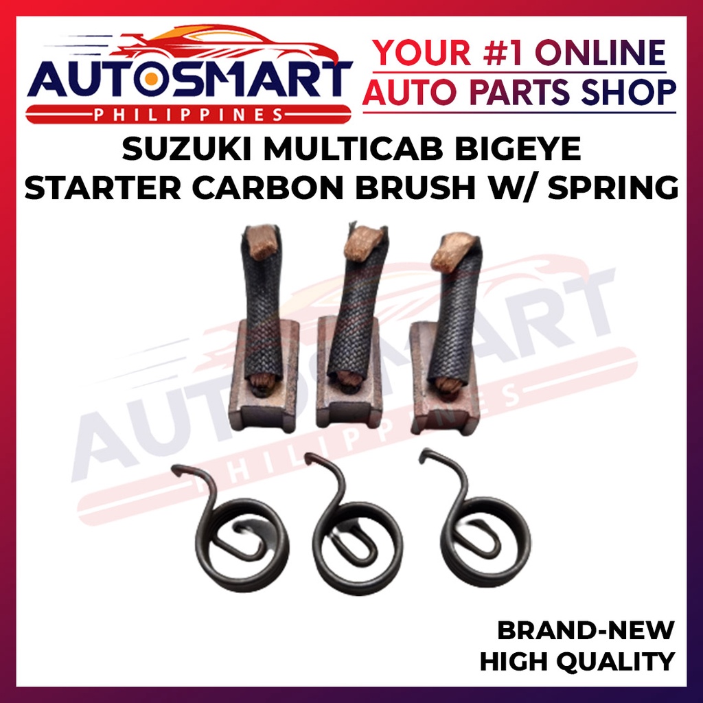 Suzuki Multicab Bigeye Starter Carbon Brush with Spring | Shopee ...