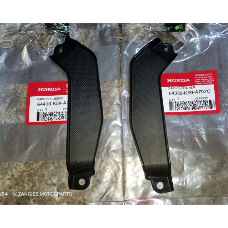 HONDA CLICK FI K59 V2 125 / 150 GARNISH INNER LEFT / RIGHT GAME CHANGER ...