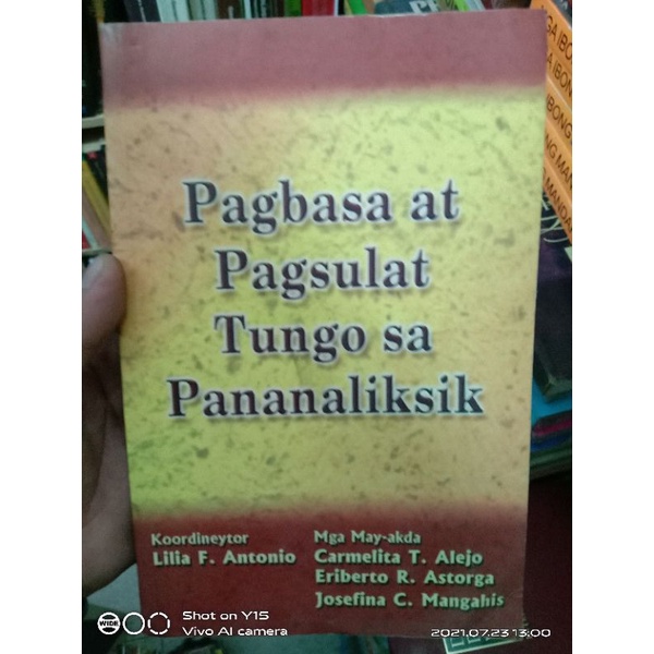 PAGBASA AT PAGSULAT TUNGO SA PANANALIKSIK | Shopee Philippines
