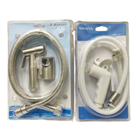 BIDET SET WITH HOSE (PVC /STAINLESS BIDET) | Shopee Philippines