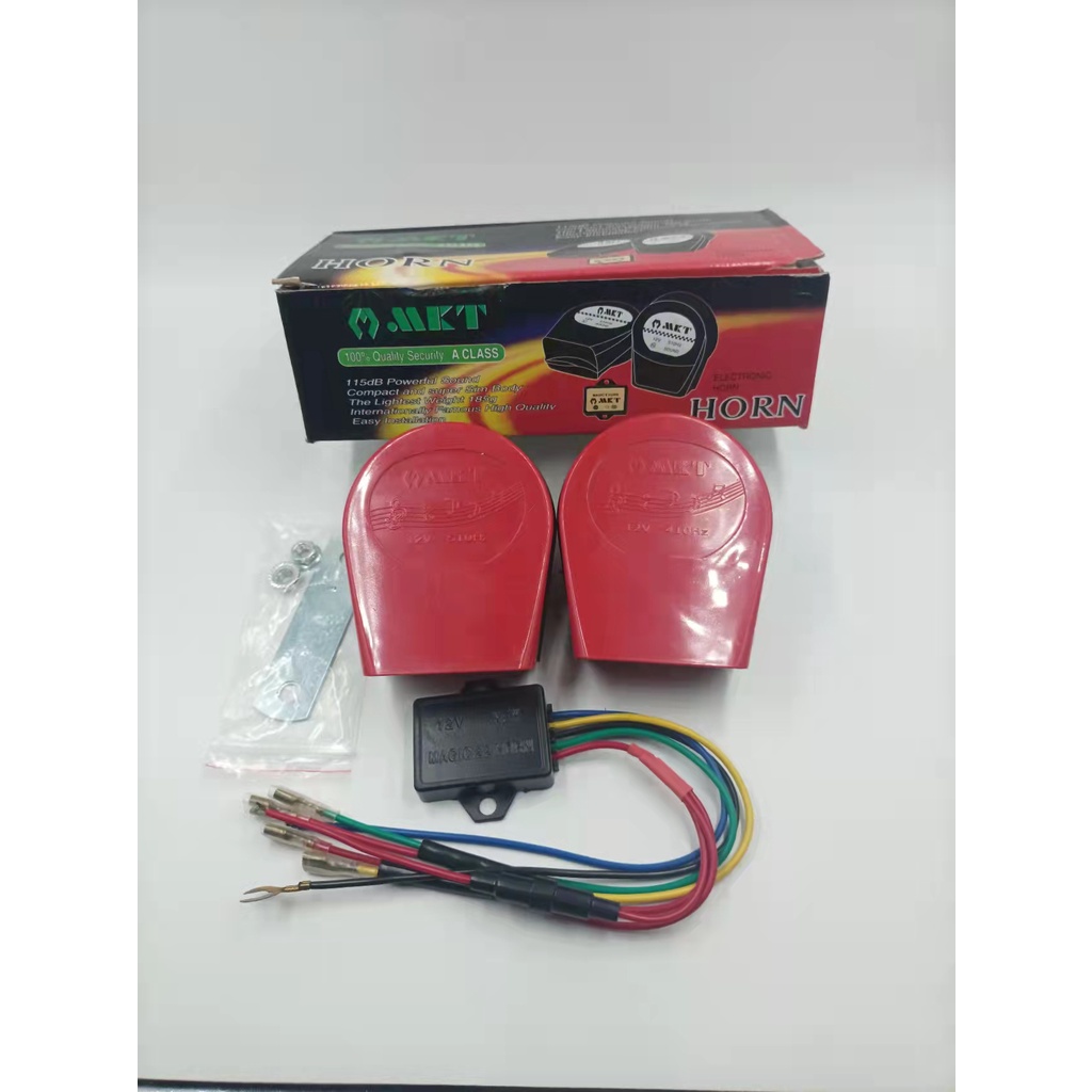 MKT Magic 8 Tones Double Horn Motorcycle Car 12v 410hz+510hz 115dB ...