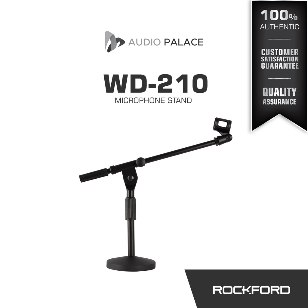 ROCKFORD Microphone Stand WD-210 | Shopee Philippines