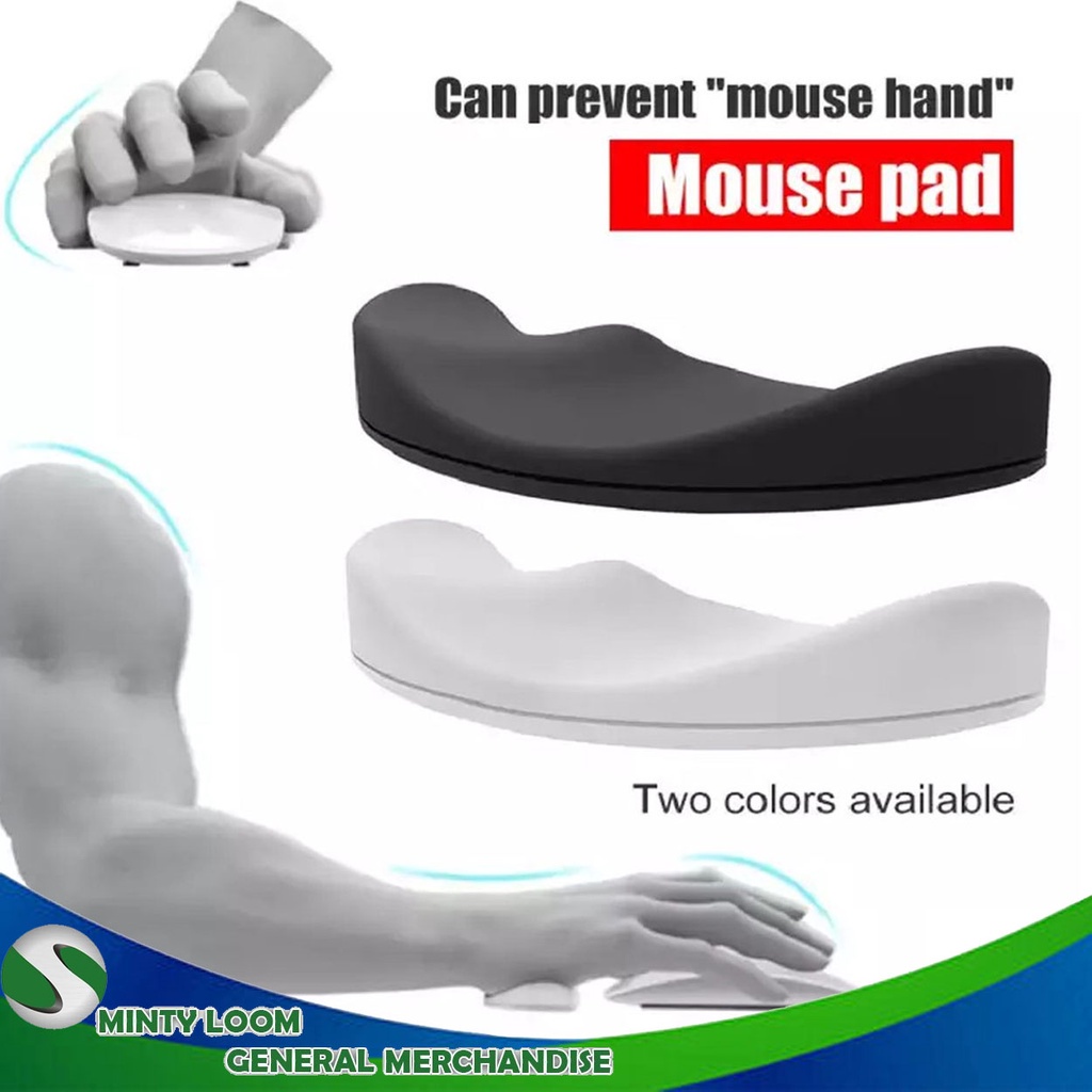 Ergonomic Mouse Palm Pad Wrist Rest Pad Comfortable Mouse Wrist Rest ...