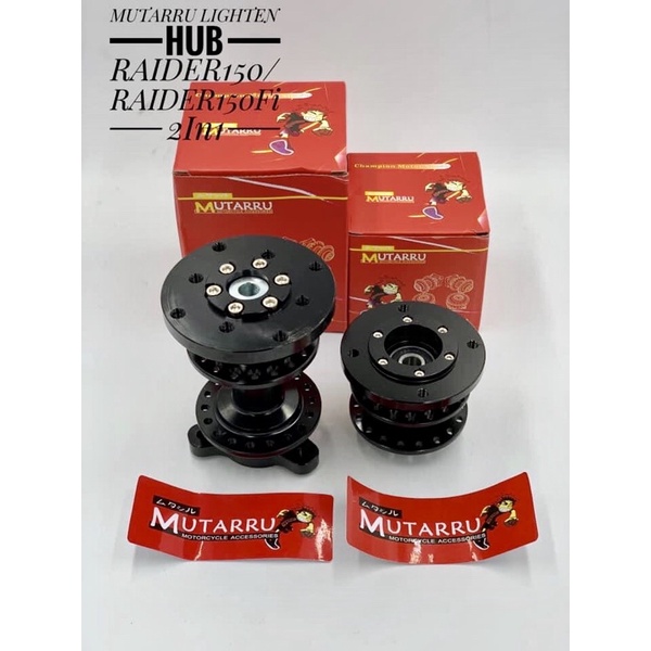 Lighten hub mutarru for raider 150 carb fi | Shopee Philippines