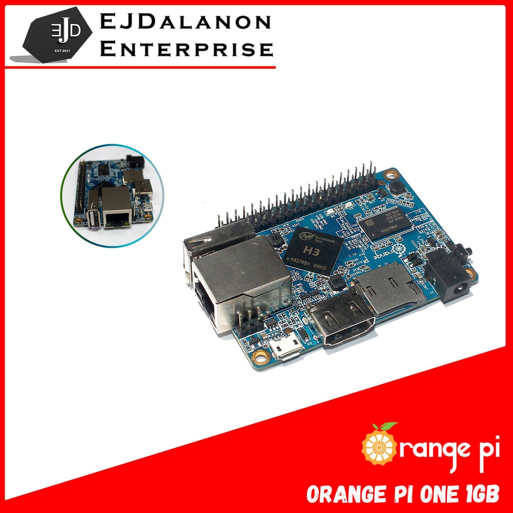 Orange Pi One H3 Quad-Core Cortex-A7 H.265 Hevc 4K | EJ Dalanon Enterprise | Shopee Philippines