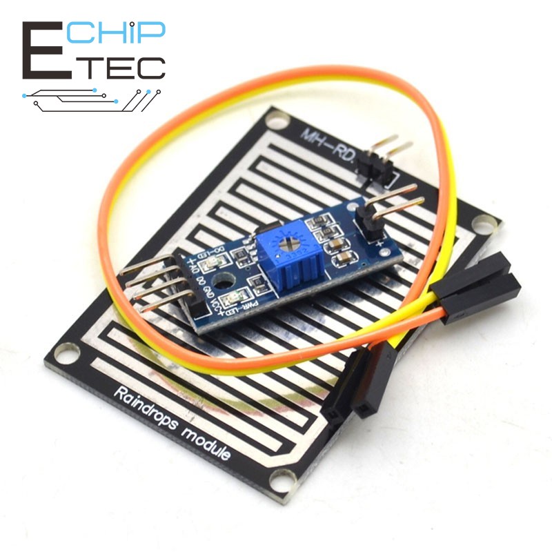 DC 3.3V-5V Snow/Raindrops Detection Sensor Module Dual Double sided ...