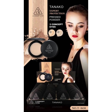 NEW TANAKO 3CE 3CONCEPT EYES PRESSED POWDER | Shopee Philippines