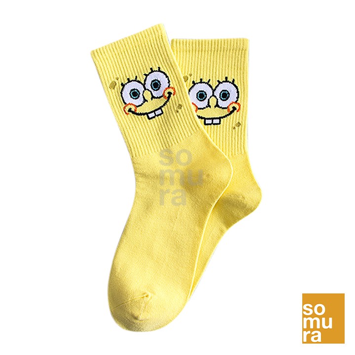 SPONGEBOB HIGH SOCKS (SOCK120) | Shopee Philippines