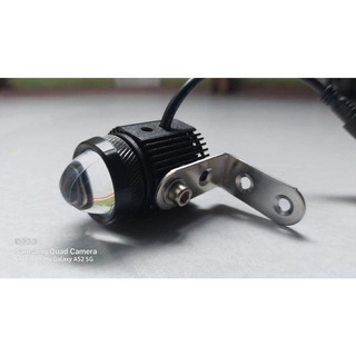 2pcs STAINLESS MINI DRIVING LIGHT MDL BRACKET AEROX v1/v2, NMAX v2 ...