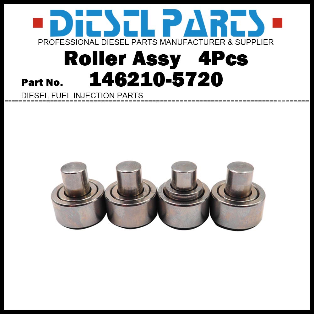 4Pcs Injection VE Pump Roller Set Assembly 146210-5720 9461616128 for ...