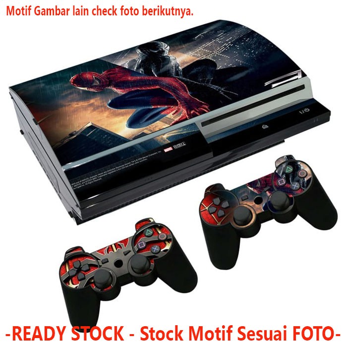 MESIN Complete PS3 Fat Game Machine Stickers Full Set | Shopee Philippines