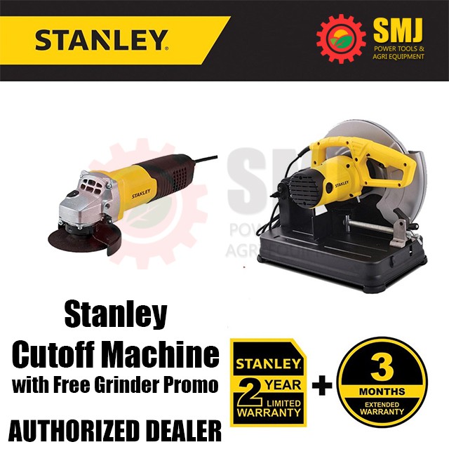STANLEY 14" Cut Off Machine Chop Saw 2200W SSC22 with Stanley Grinder ...