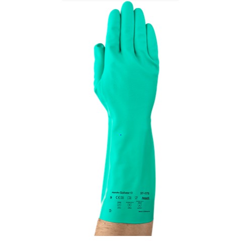 Ansell Nitrile Rubber Chemical Resistant Gloves EN ISO 374-1:2016 ...