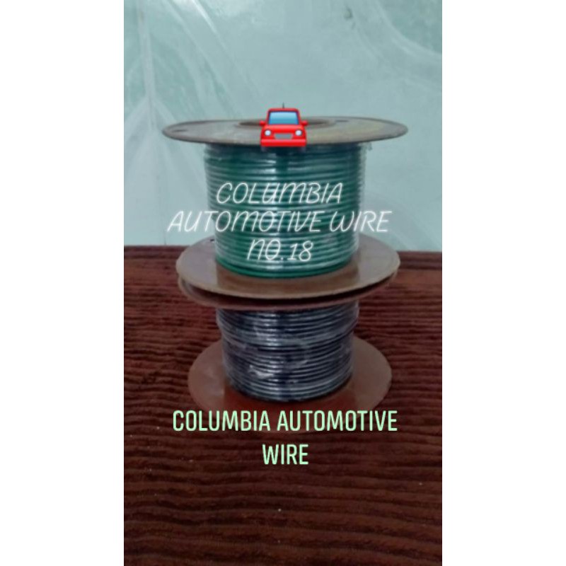 COLUMBIA AUTOMOTIVE WIRE NO.18 | Shopee Philippines