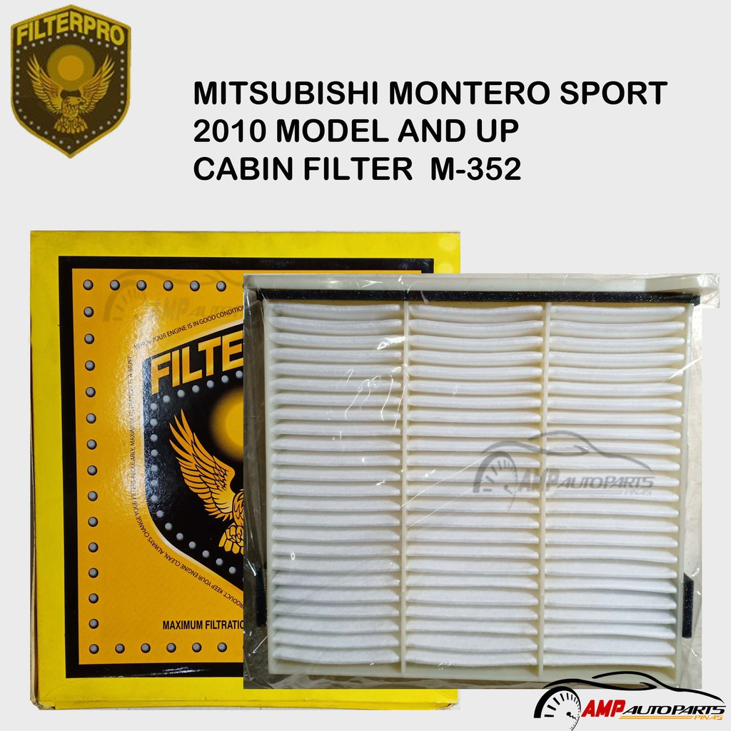 CABIN FILTER FOR MITSUBISHI MONTERO SPORT 2010 - 2016 MODEL | Shopee ...