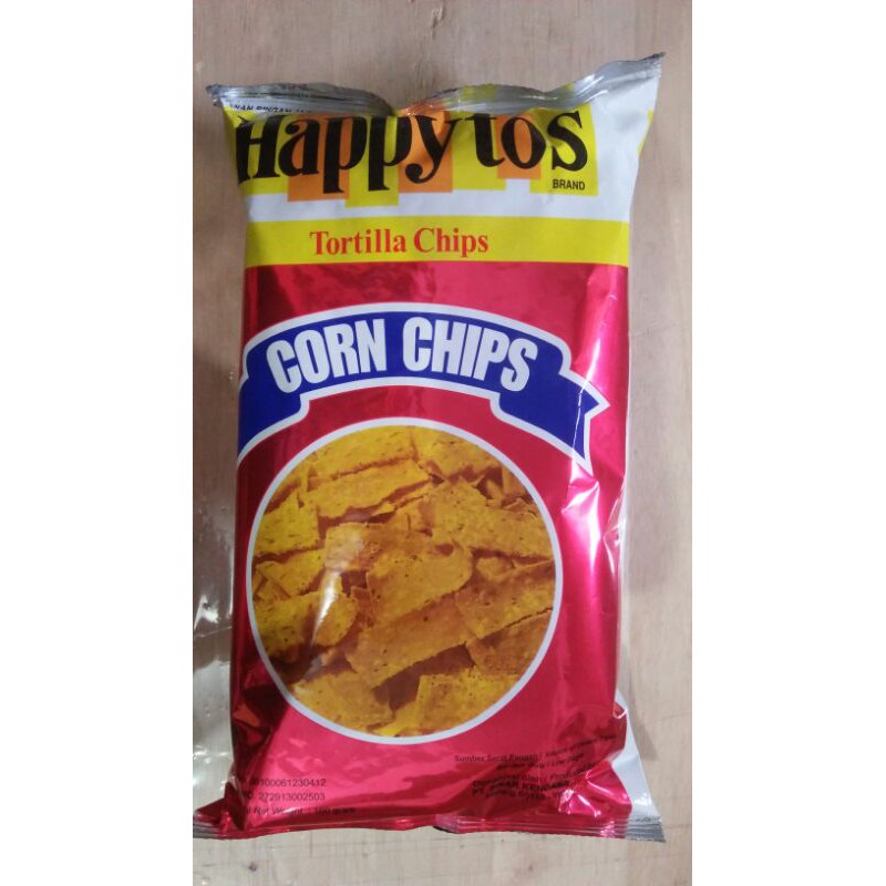 MERAH Happy Tos Tortilla Chips (Red) 160 gr | Shopee Philippines