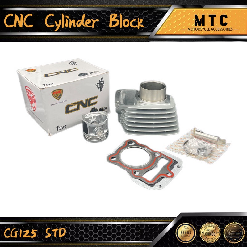 CNC Cylinder Block CG125 STD | Shopee Philippines