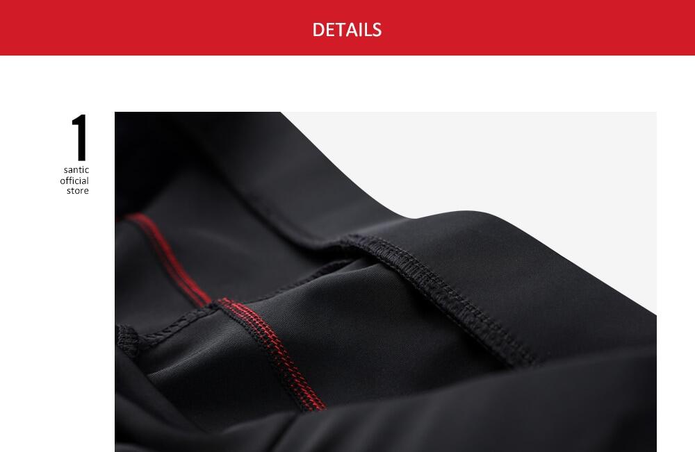 Santic Men's 4D Sponge Padded Bike Shorts 1/2 MTB Pants K9MB087 ...