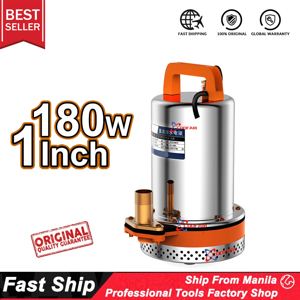 【Promotions】12V DC Water Submersible Stainless Steel Pump Deep Well ...