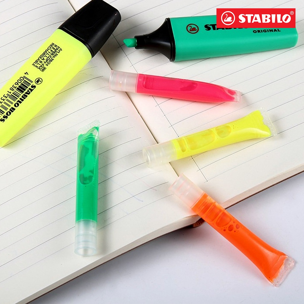 STABILO Refill For Boss Highlighter Pen Color Set Marker | Shopee ...
