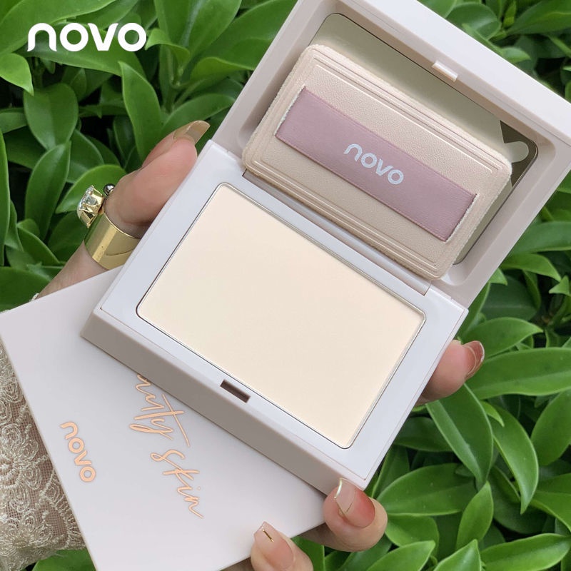 NOVO clear powder foundation, long-lasting makeup, brightening ...