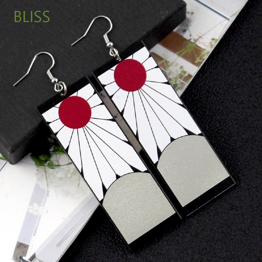 BLISS New Demon Slayer Earrings Slayer Cosplay Anime Jewelry Women ...