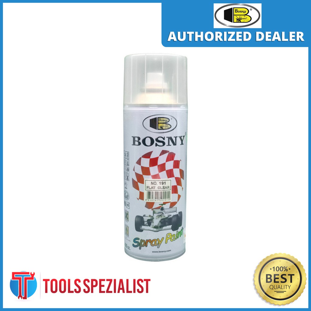 BOSNY 190 SPRAY PAINT CLEAR | Shopee Philippines