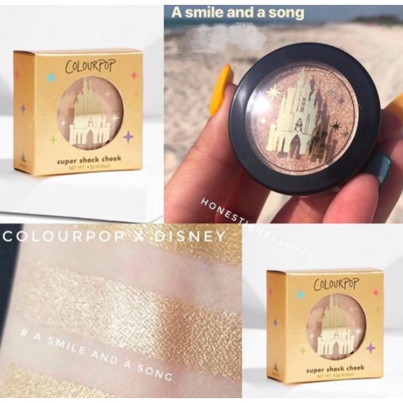 Colourpop Super Shock Highlighter - A SMILE AND A SONG (Disney Limited ...