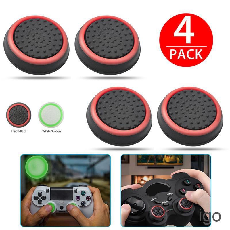 4PCS Controller Game Accessories Thumb Stick Grip Joystick Cap For PS3 ...