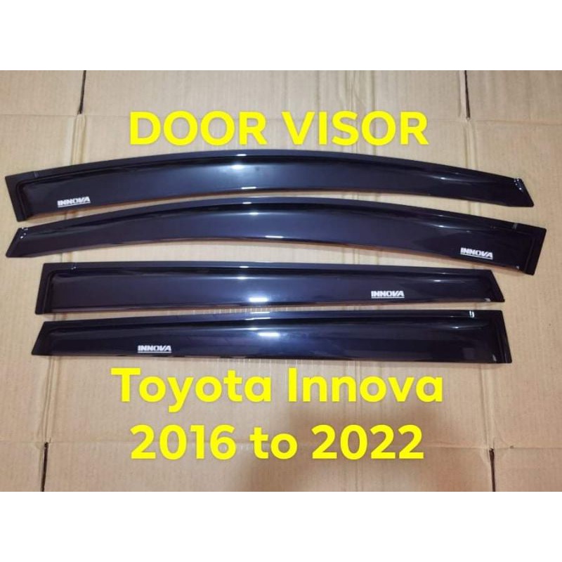 Door Visor Rain Visor Toyota Innova 2016 2017 2018 2019 2020 2021 2022 ...