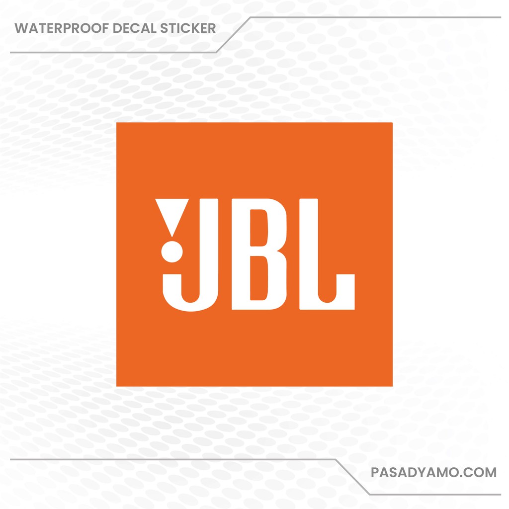 JBL Logo Decal Sticker for Cars Motorcycles Laptops Skateboards ...