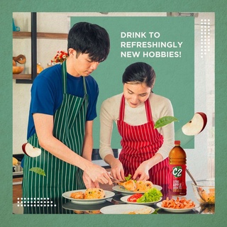 5 x C2 Litro Apple Green Tea (1L) | Shopee Philippines