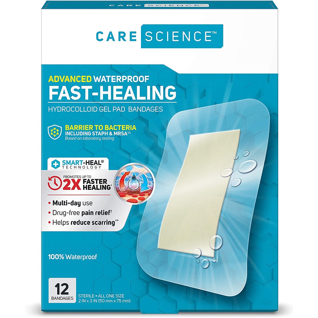 EXPIRY 11/2024 Care Science Advanced Waterproof Fast-Healing ...
