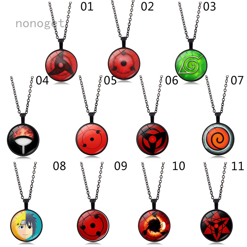 berty liberty Liberty New Naruto Sharingan Eye Necklace Vintage Naruto ...
