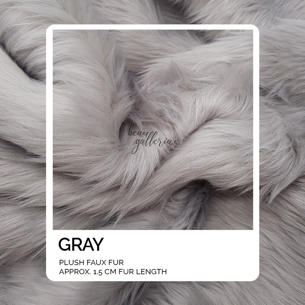 Plush Faux Fur Fabrics rectangle size as rugs floor mat shelf cover ...