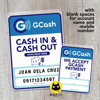GCash Sign | Laminated Signage | Sign Board | Shopee Philippines