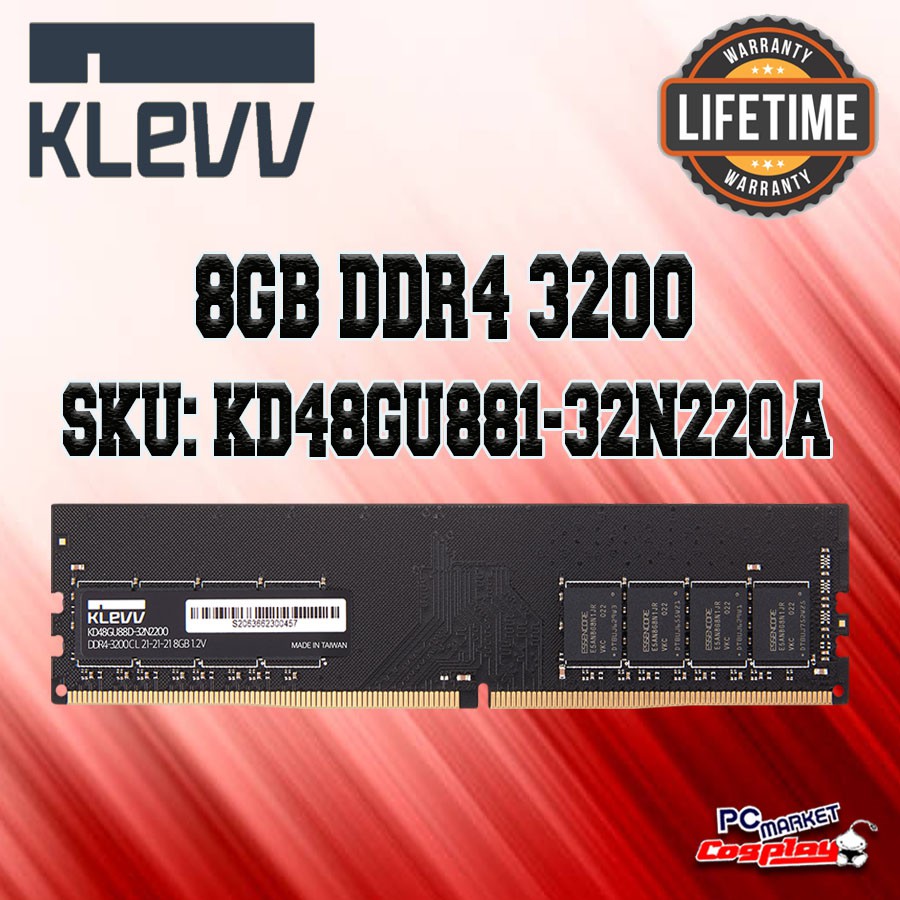 KLEVV 8GB DDR4 3200 VALUE RAM(NEW) | Shopee Philippines