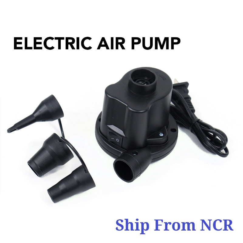2in1, 3 Nozzle Electric Air Pump Fast Inflatable Pump ,Air Inlet/Outlet ...